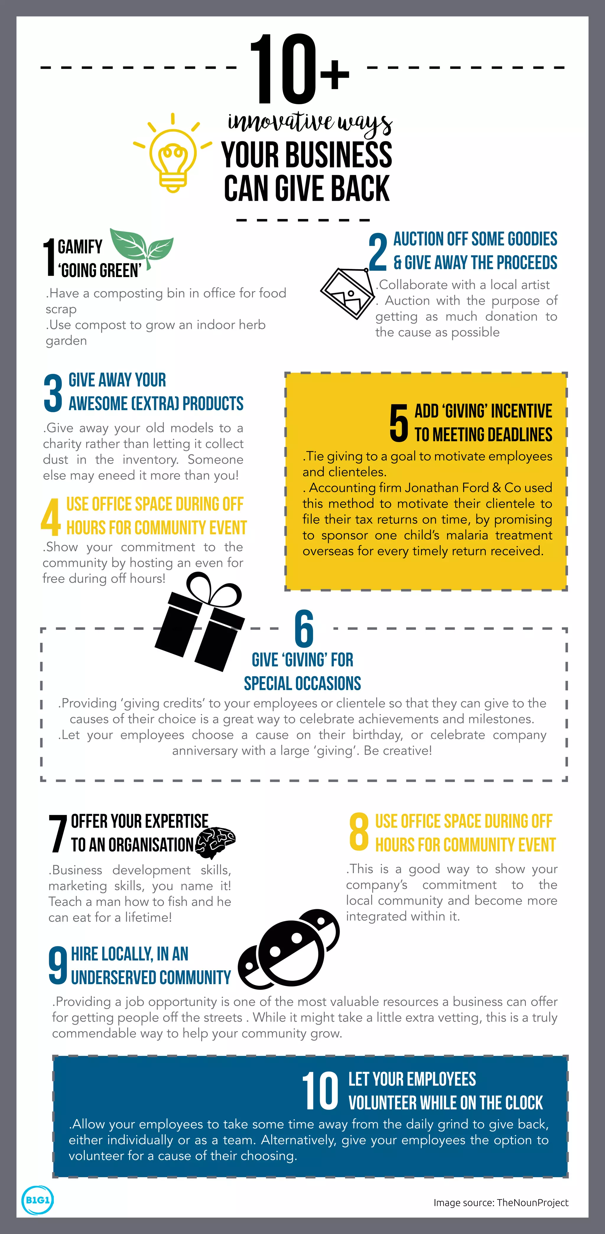 10 ways your business can give back | PDF | Free Download