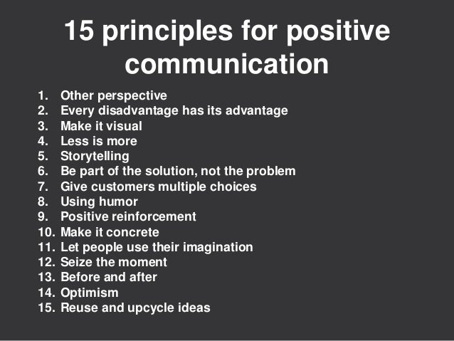 The Importance Of Communication In Building A Positive