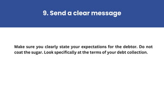 15 Ways to Improve Debt Collection Recovery Rate.pptx