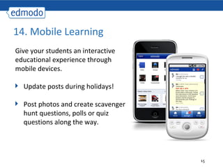 15 ways to use edmodo | PPT