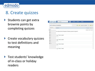 15 ways to use edmodo | PPT