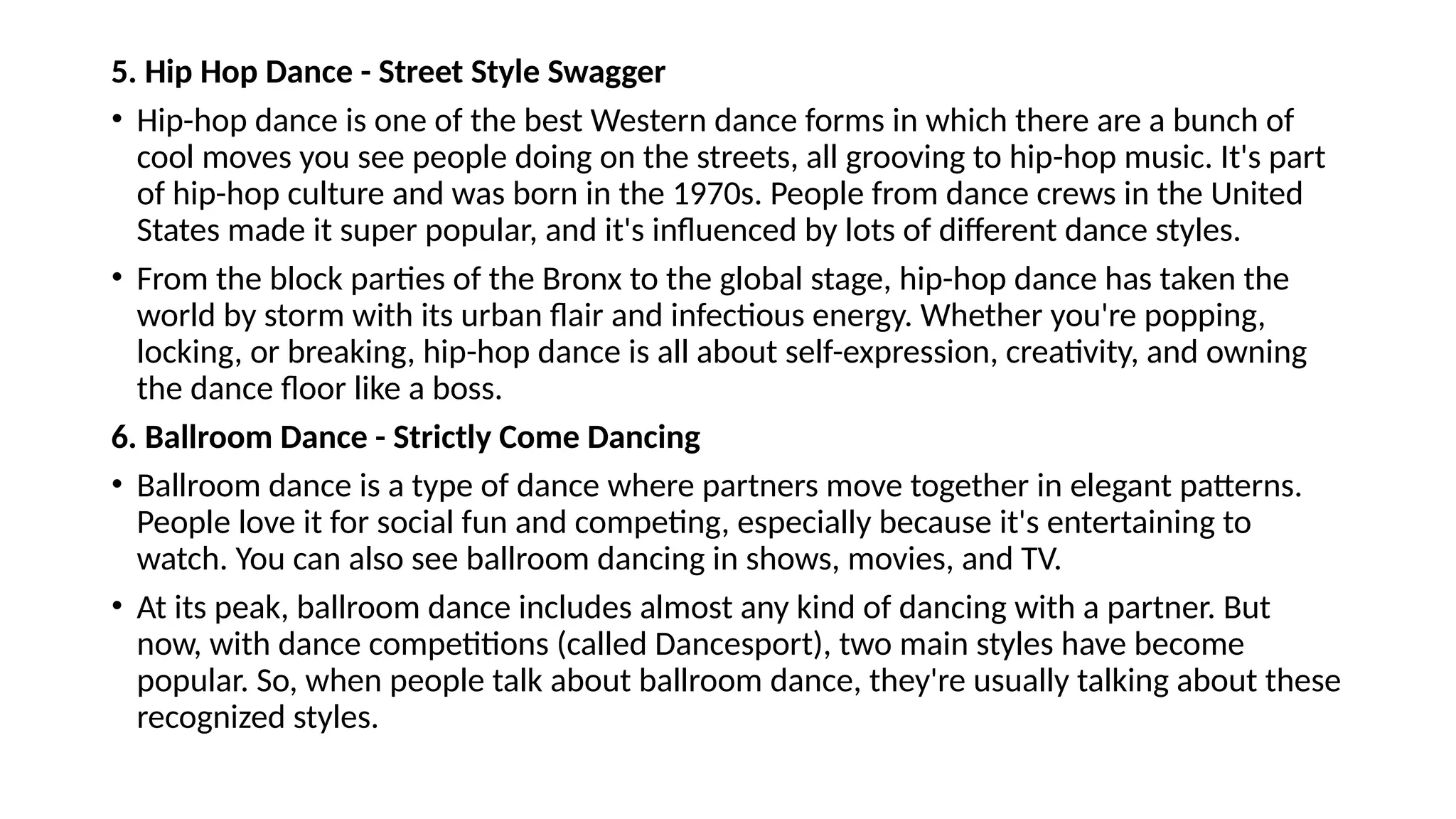 15 Western Dance Forms - Always High On.pptx