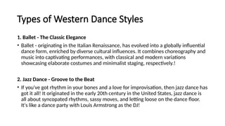 15 Western Dance Forms - Always High On.pptx