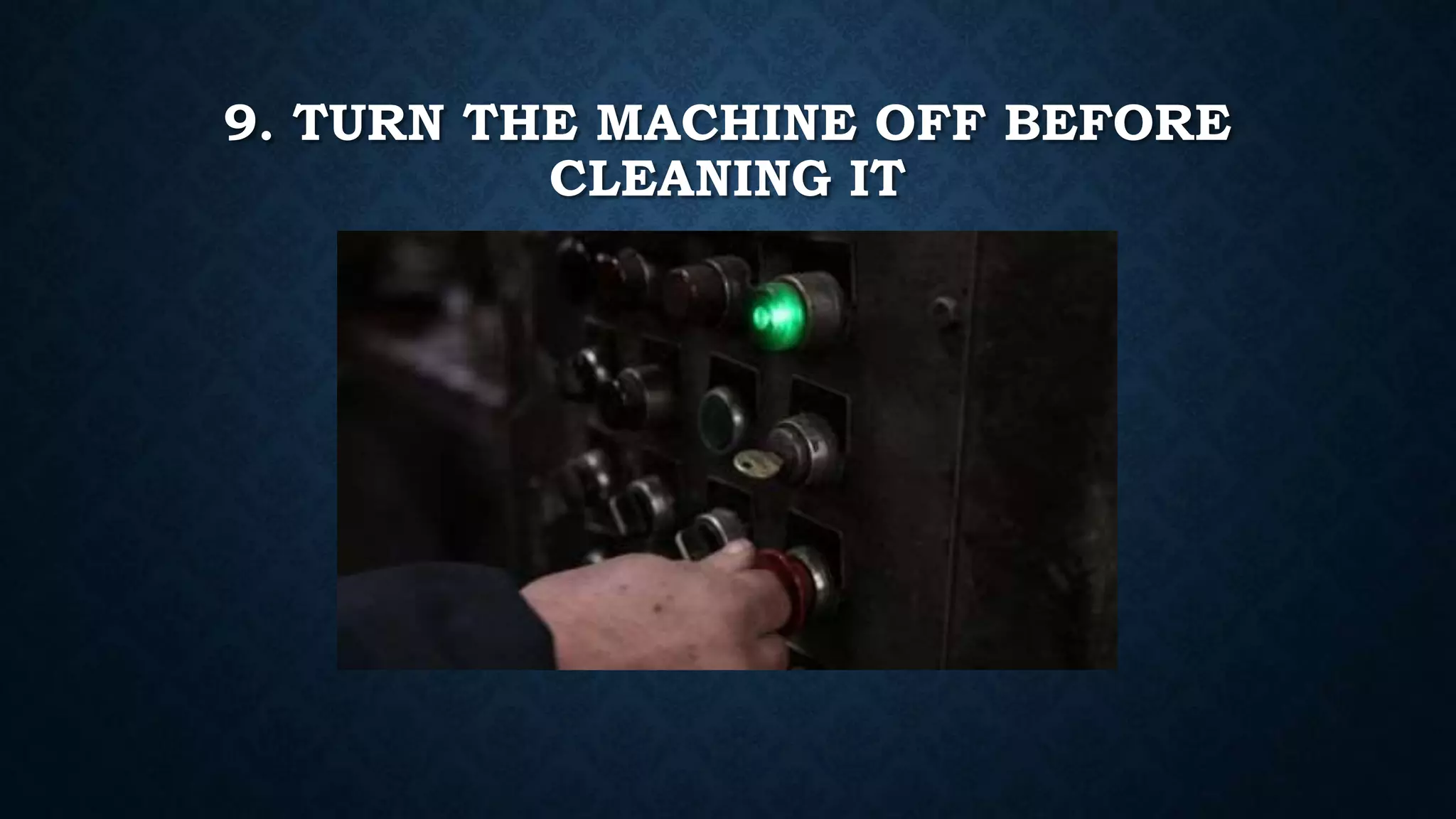 15 workshop safety rules | PPTX