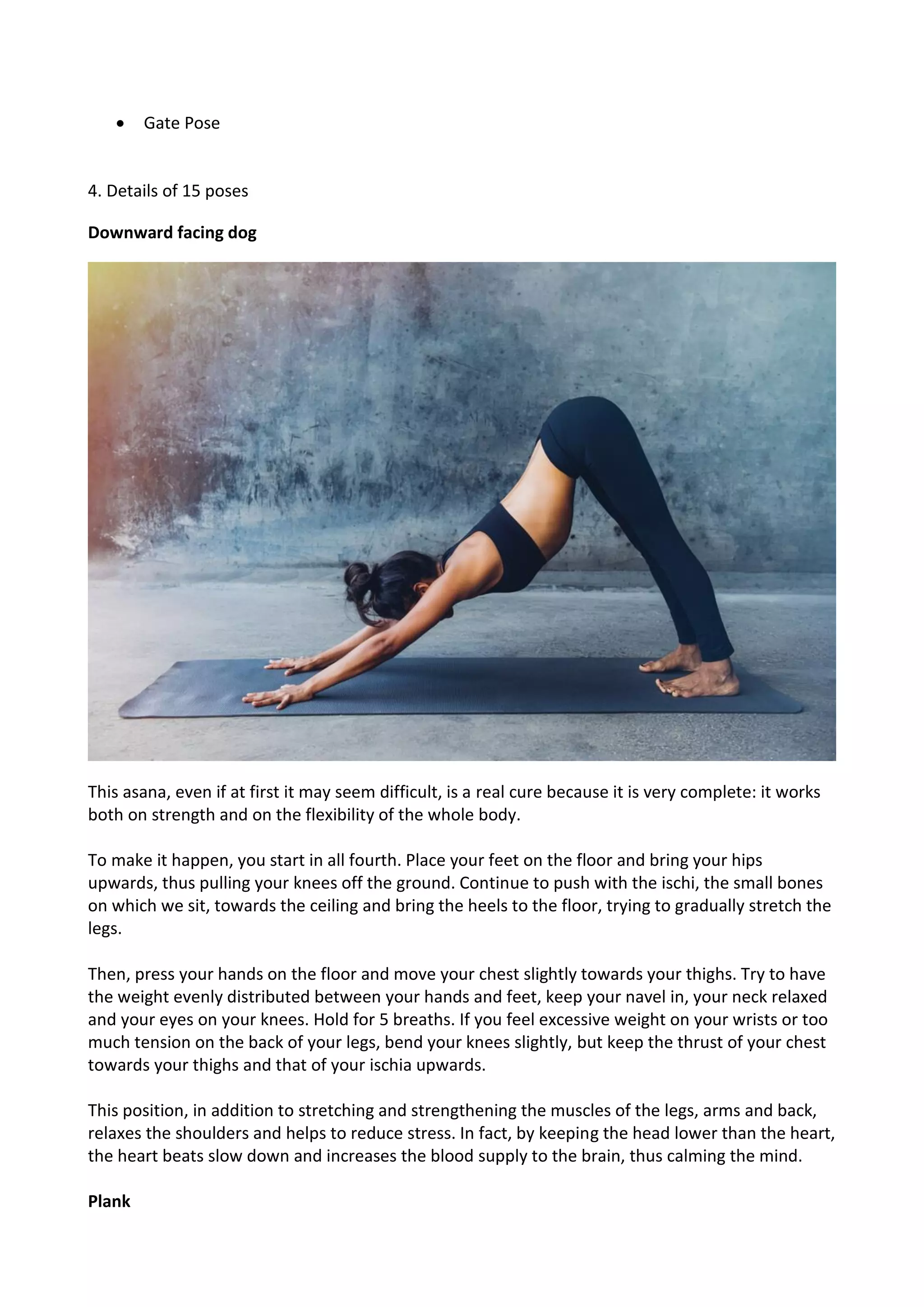 15 yoga poses for killer abs | PDF | Physical Therapy | Wellness