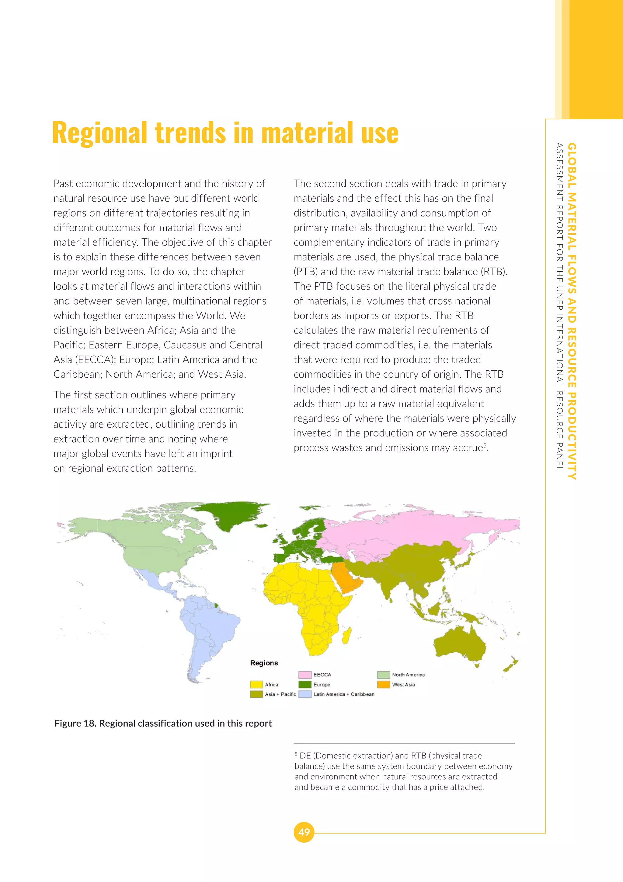 UNEP Global Material Resource Exploitation and Use | PDF