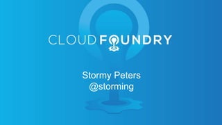 Cloud Foundry Technical Overview at IBM Interconnect 2016 | PPT