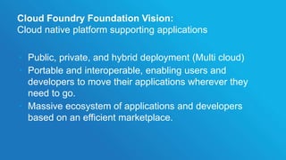 Cloud Foundry Technical Overview at IBM Interconnect 2016 | PPT