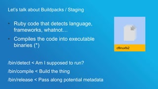 Cloud Foundry Technical Overview at IBM Interconnect 2016 | PPT