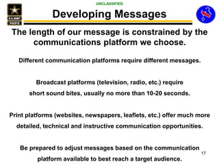 Disaster Response Strategic Communications Brief - Gobi Wolf 2016 | PPTX