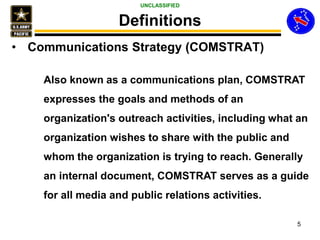 Disaster Response Strategic Communications Brief - Gobi Wolf 2016 | PPTX