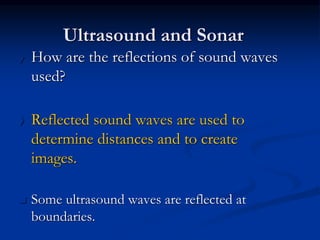 PROPERTIES OF SOUNDPROPERTIES OF SOUNDPROPERTIES OF SOUNDPROPERTIES OF ...