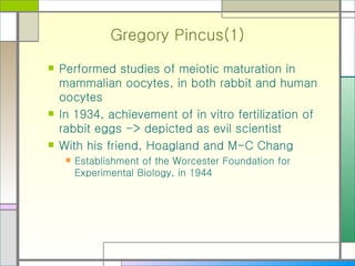 Oral contraception | PPT