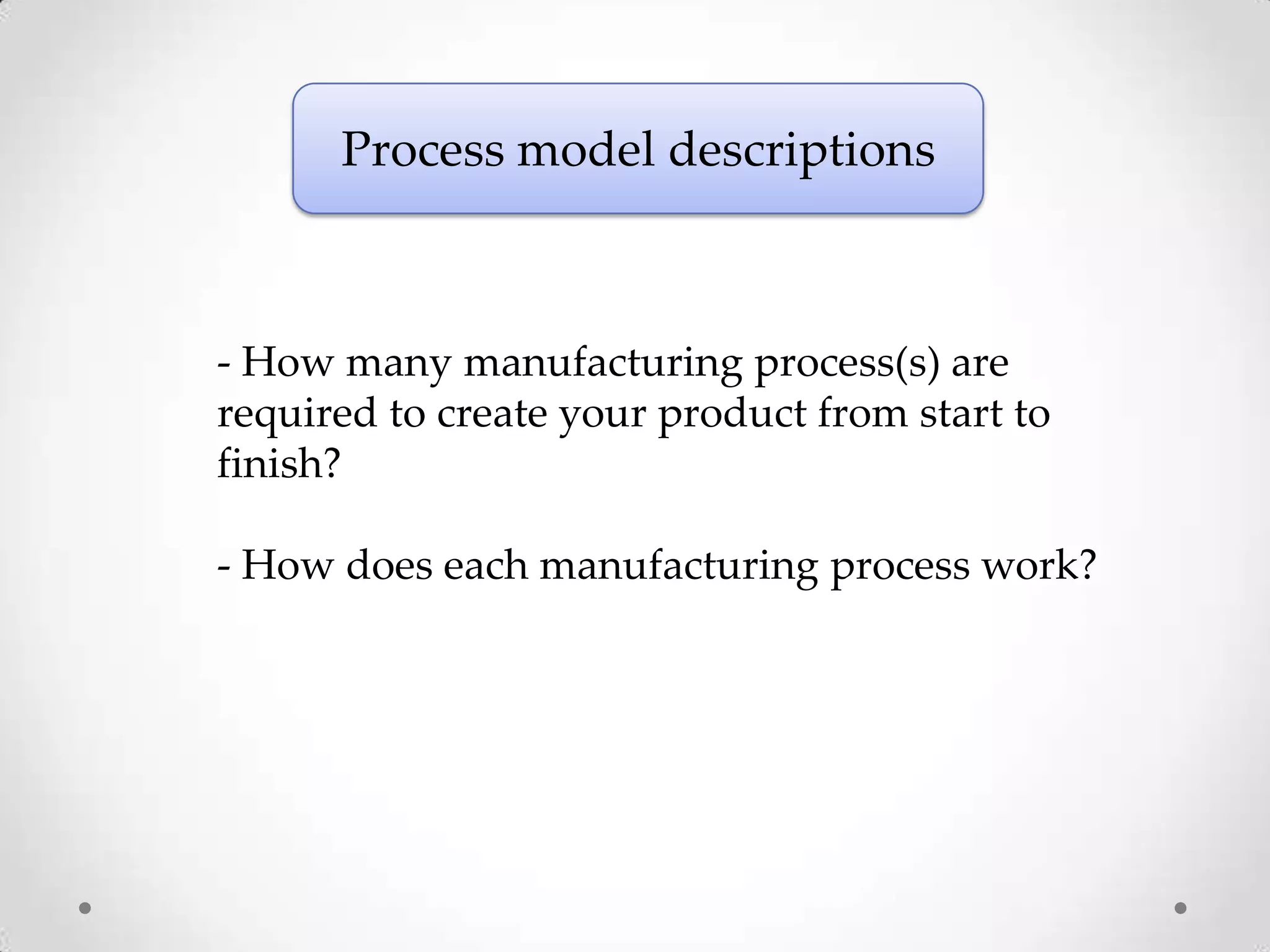 Process Model | PPTX