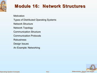 16.Distributed System Structure | PPT