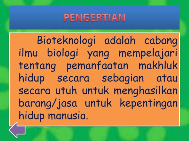 Presentasi Bioteknologi | PPTX