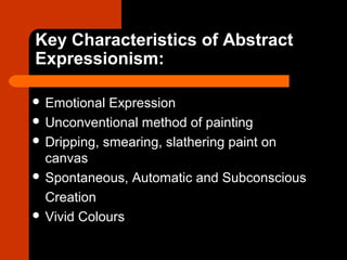 16. abstract expressionism | PPT