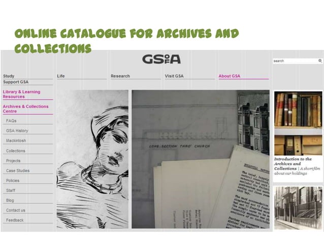 The Glasgow School of Art - Susannah Waters | PPTX | Search | Internet