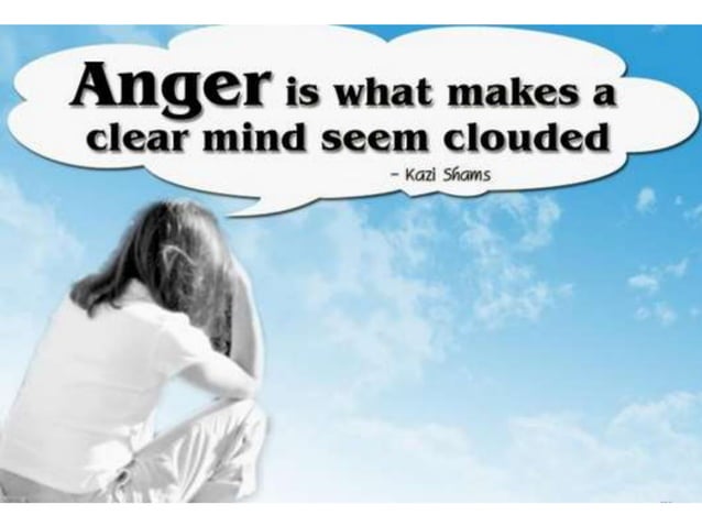 Anger - Inspirational and motivational quotes | PPTX