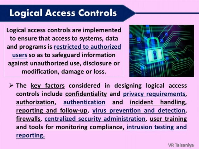 Protection of Information System & Types of Controls | PPTX | Business ...