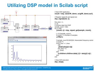 ScilabTEC 2015 - Embedded Solutions | PPT