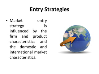 Direct exporting entry strategies - corporate management - Strategic ...