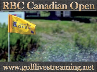watch RBC Canadian Open live | PPT