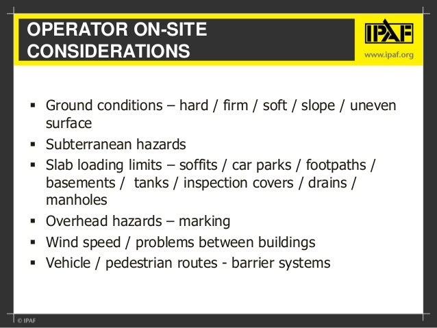 Get the right MEWP for the job