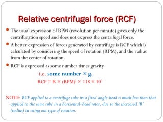 Centrifugation | PPT