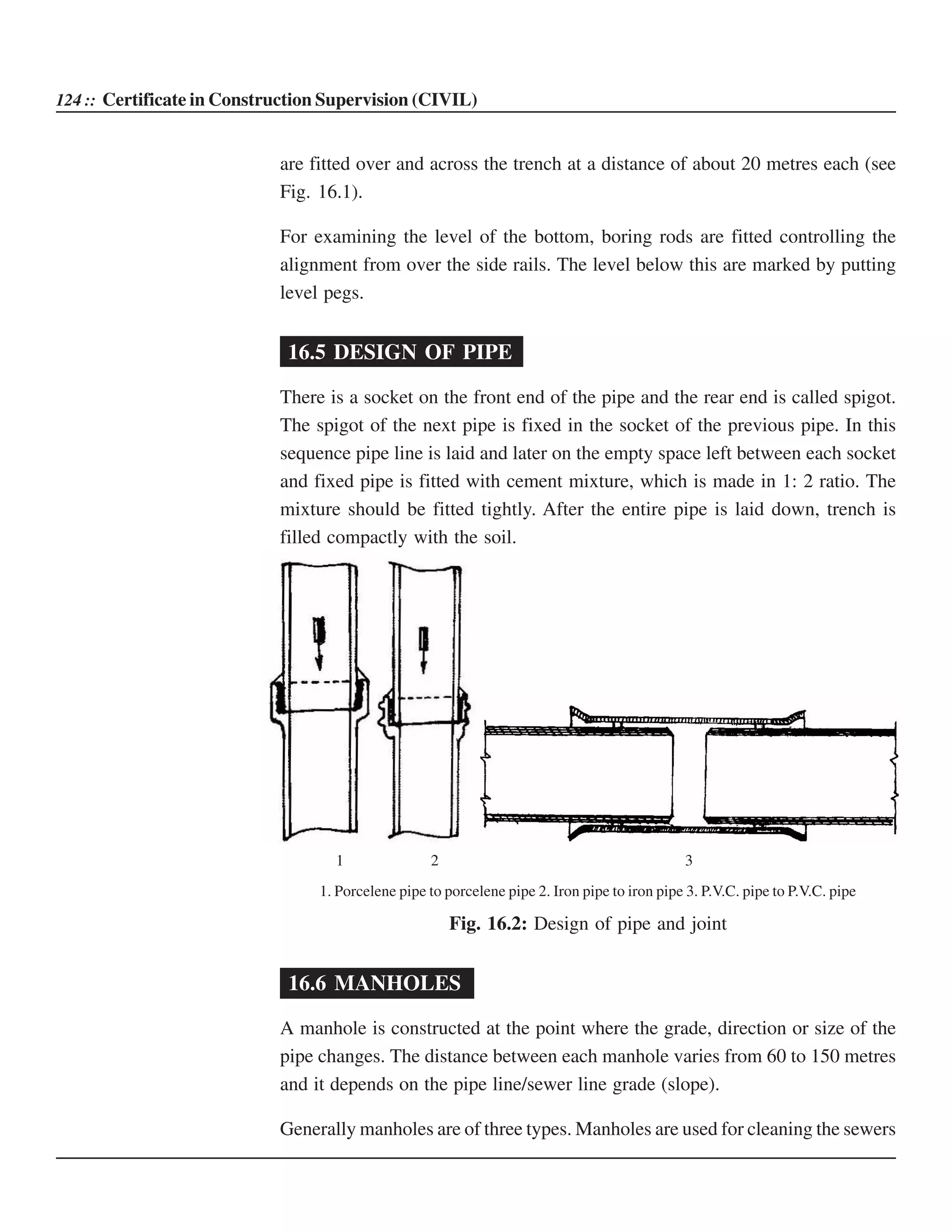 construction of drain and seers | PDF