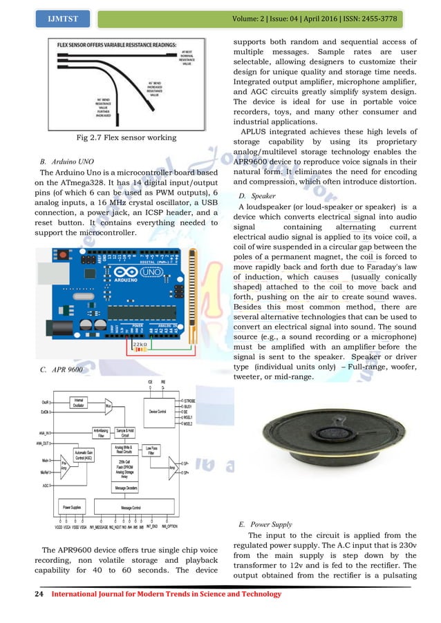 Gesture Vocalizer | PDF | Home Appliances | Home & Garden
