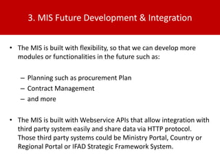 16. MIS for Project Monitoring and Evaluation | PPTX