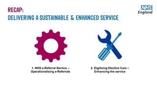Latest innovations for the e-Referral Service | PPTX