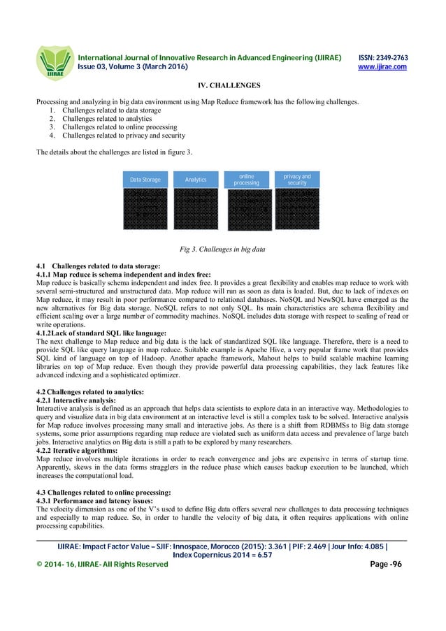 Managing Big Data Using Hadoop Map Reduce In Telecom Domain Pdf