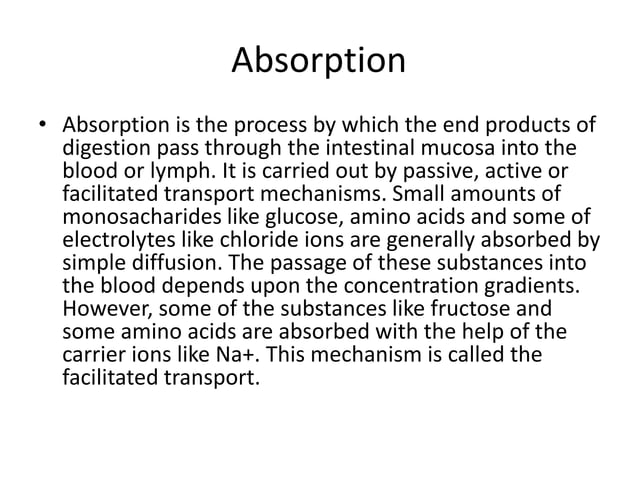 16. Digestion and Absorption | PPTX | Digestive Disorders | Diseases ...