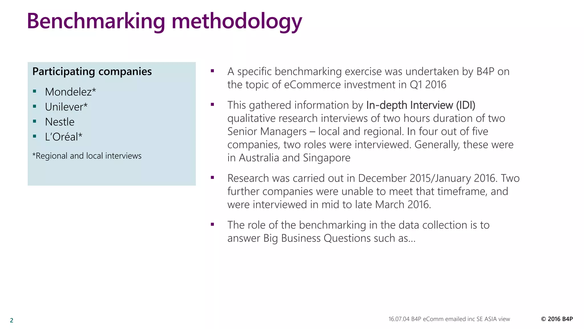 16.10.31 e commerce in fmcg 1 day workshop excerpt | PPT