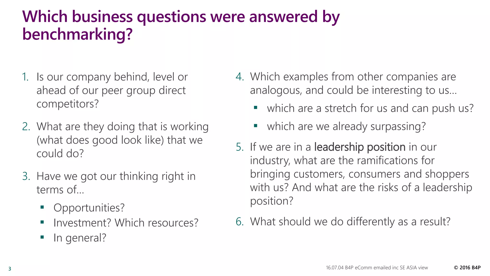 16.10.31 e commerce in fmcg 1 day workshop excerpt | PPT