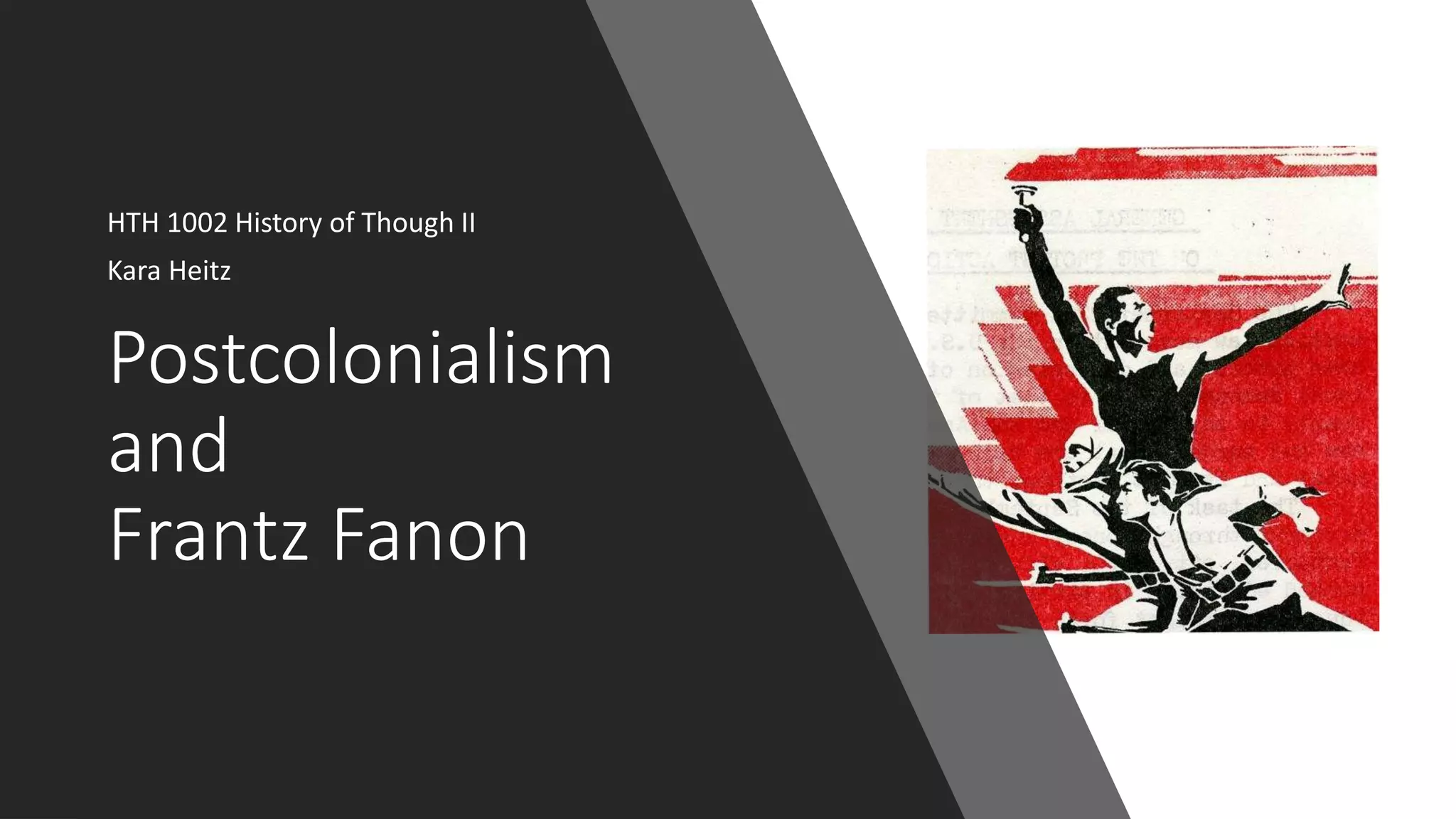 Postcolonialism & Fanon | PPTX