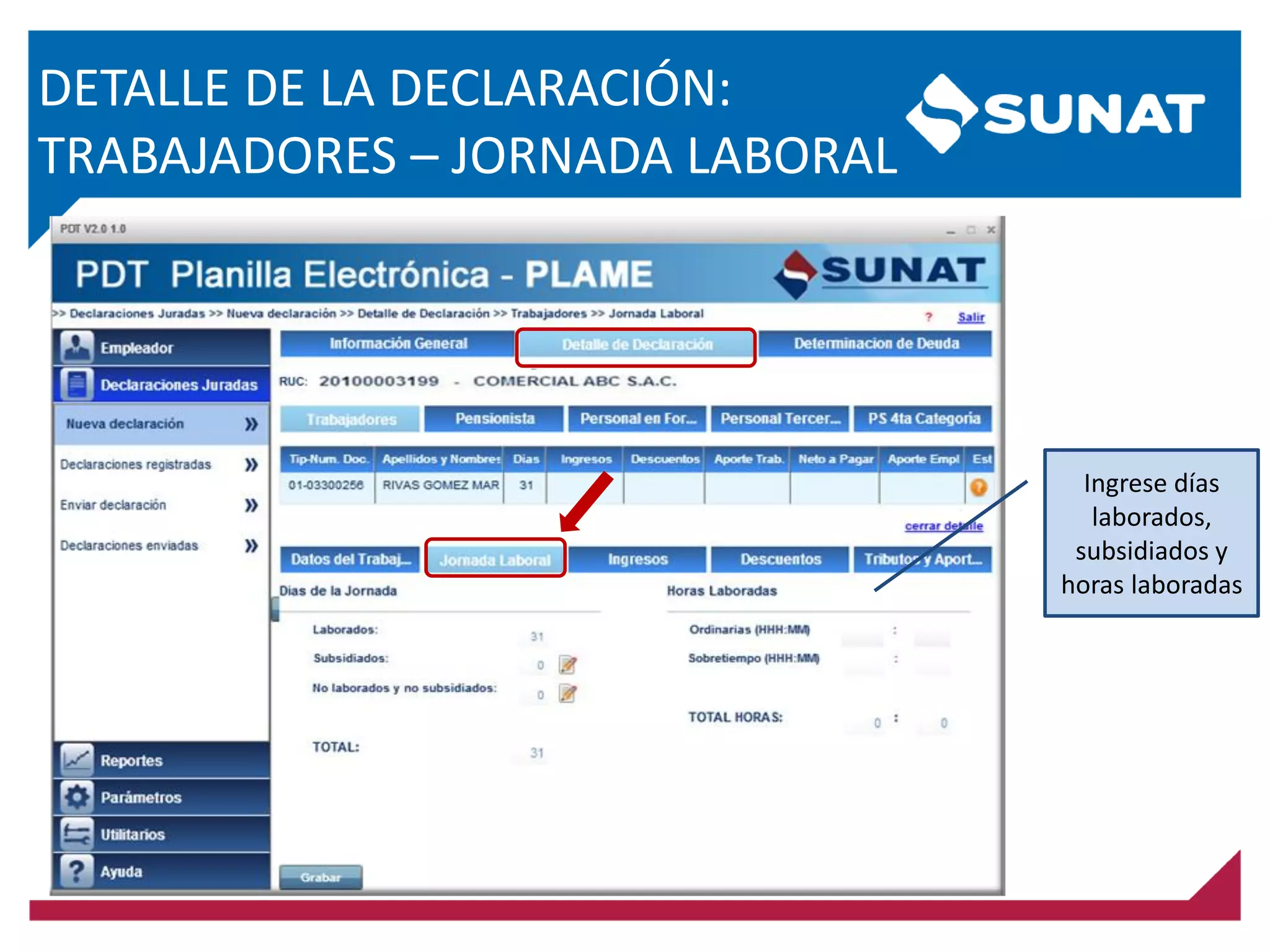 PLANILLA ELECTRÓNICA: T-REGISTRO Y PLAME | PDF