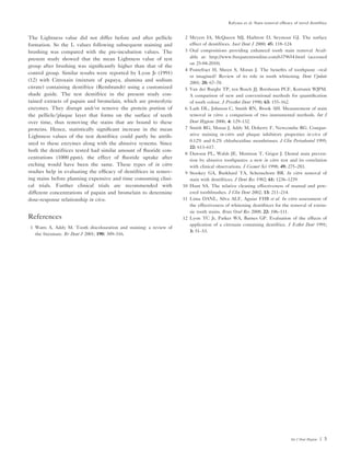 Stain removal efficacy of a novel dentifrice containing papain and Bromelain extracts – an in ...