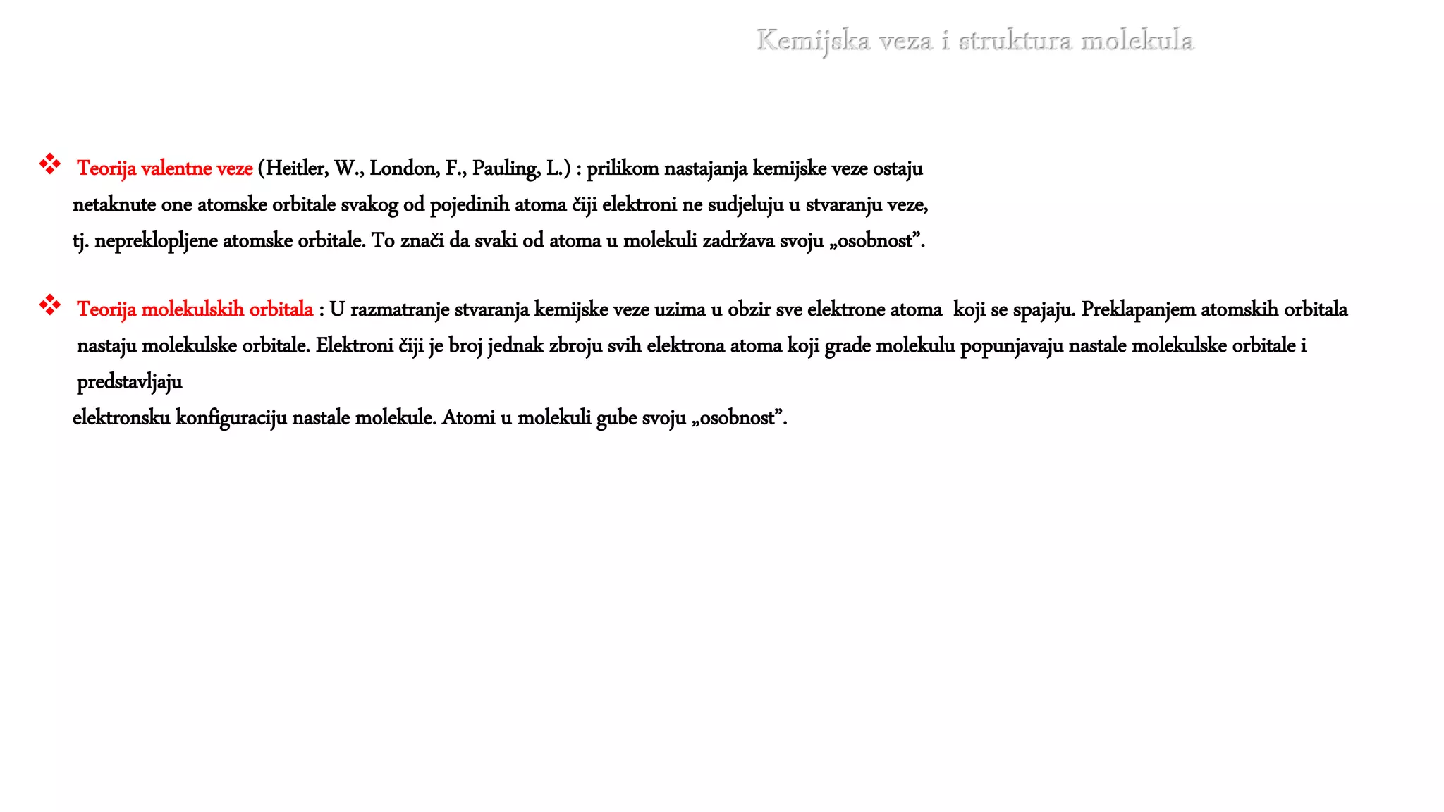 16. kemijska veza i struktura molekula | PPTX