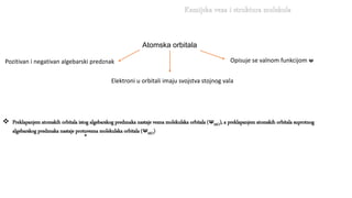 16. kemijska veza i struktura molekula | PPTX