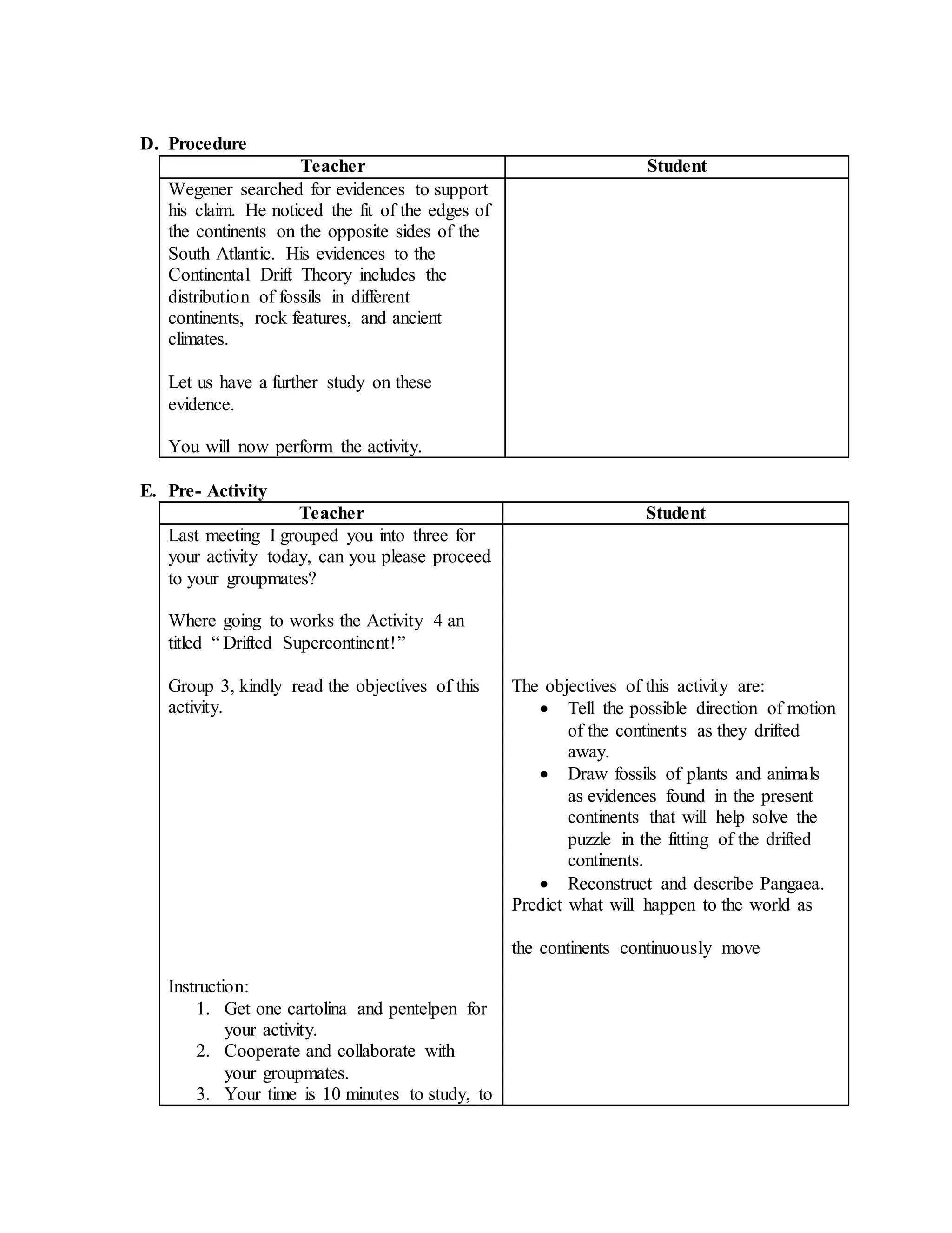 16.evidence the continental jigsaw puzzle | DOCX