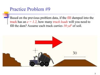Geotechnical Engineering-I [Lec #16: Soil Compaction - Practice Problems] | PPSX