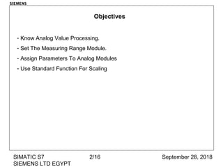 Analogue Module | PPT