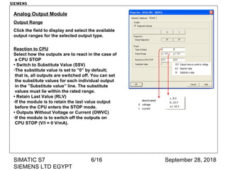 Analogue Module | PPT