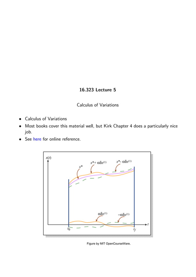 optimal control principle slided | PDF