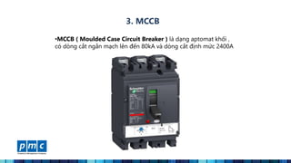 TÌM HIỂU TÊN GỌI ACB, VCB, MCB, RCCB, RCBO, ELCB, RCD | PPTX