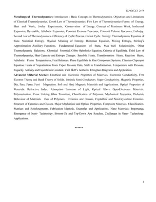 TS PGECET Nano Technology 2018 Syllabus | PDF