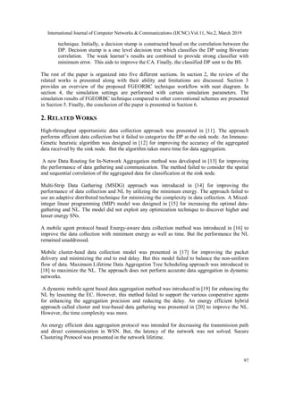 FUZZY GENE OPTIMIZED REWEIGHT BOOSTING CLASSIFICATION FOR ENERGY EFFICIENT DATA GATHERING IN WSN ...